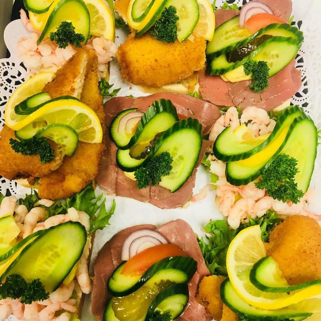 Påsmurt smørbrød - Biografen Café Haugesund - Catering